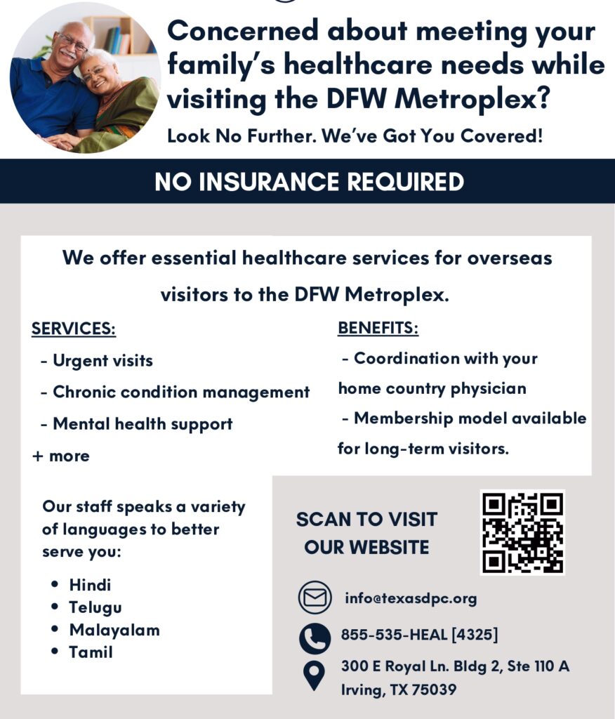 Texas DPC Visitor Program | Direct Primary Care for Visitors